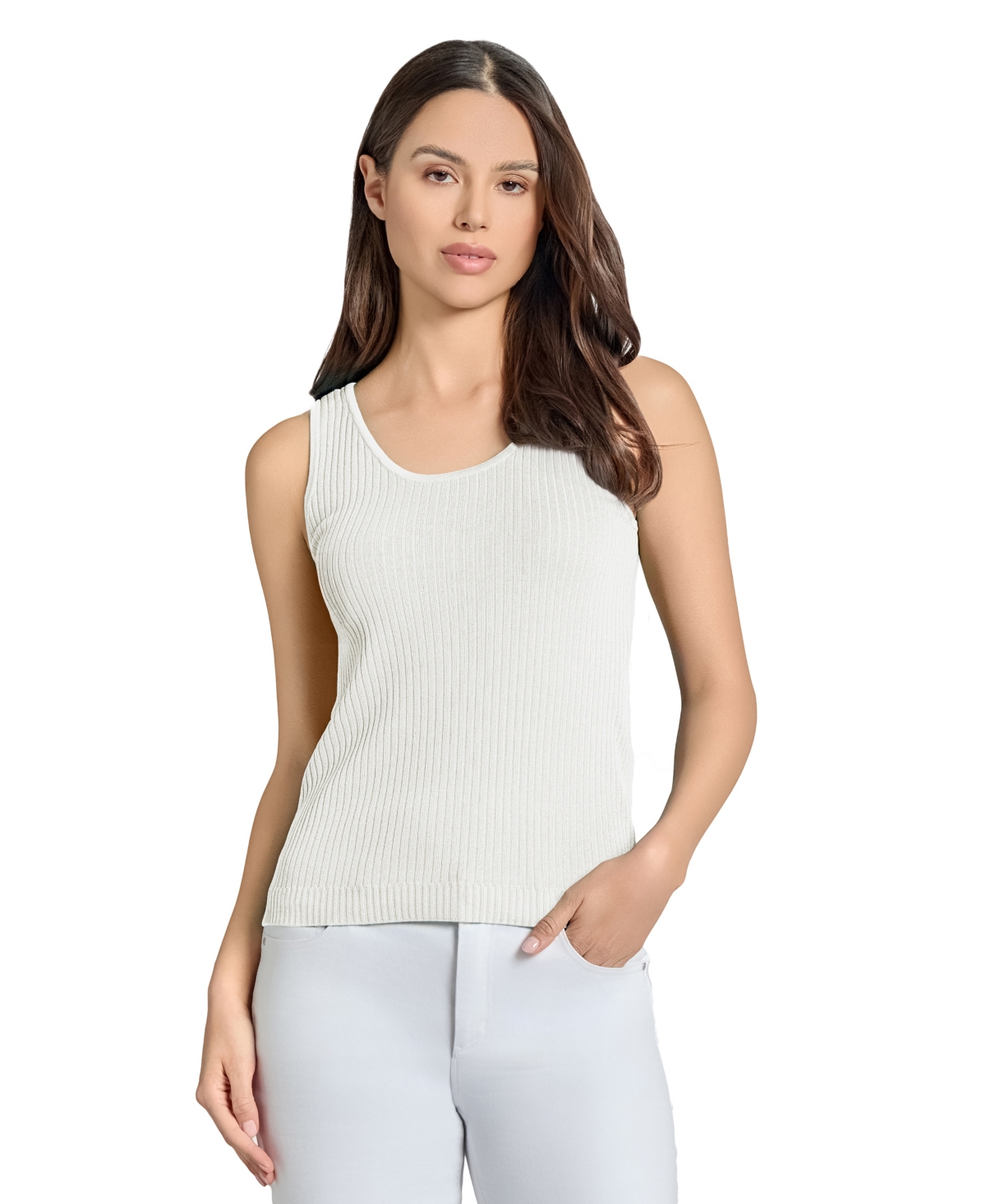Click here for Jones New York Womens Scoop Neck Tank Top - Jones... prices