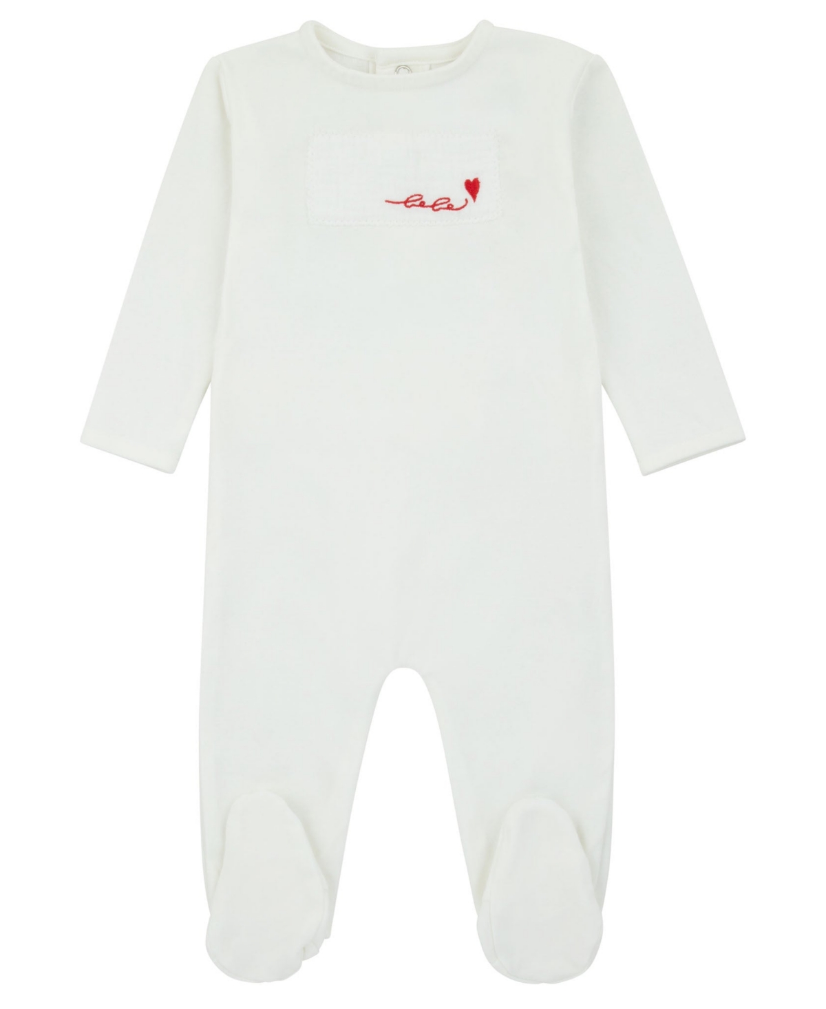 Click here for NoggiWear Baby Muslin Patch Cotton Layette Footie... prices