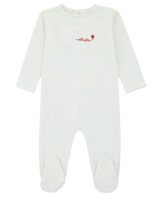 NoggiWear Baby Muslin Patch Cotton Layette Footie - Macy's