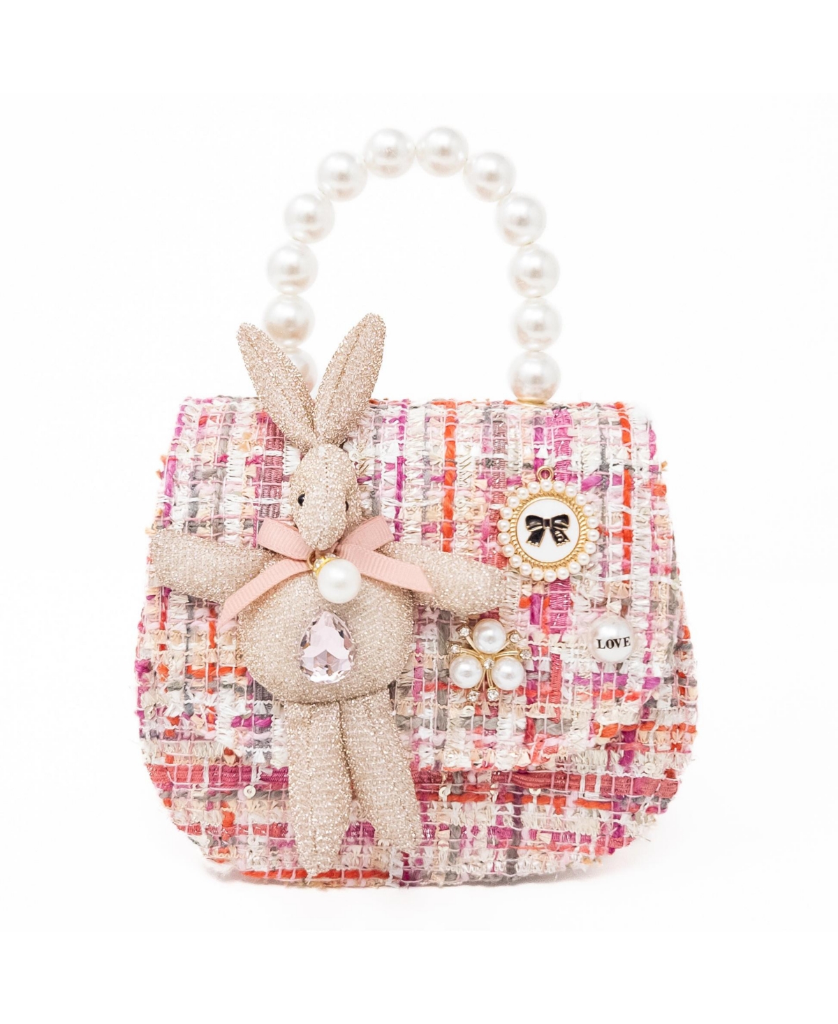 Click here for Puttisu Bunny Belle Girls Handbag - Strawberry pop prices