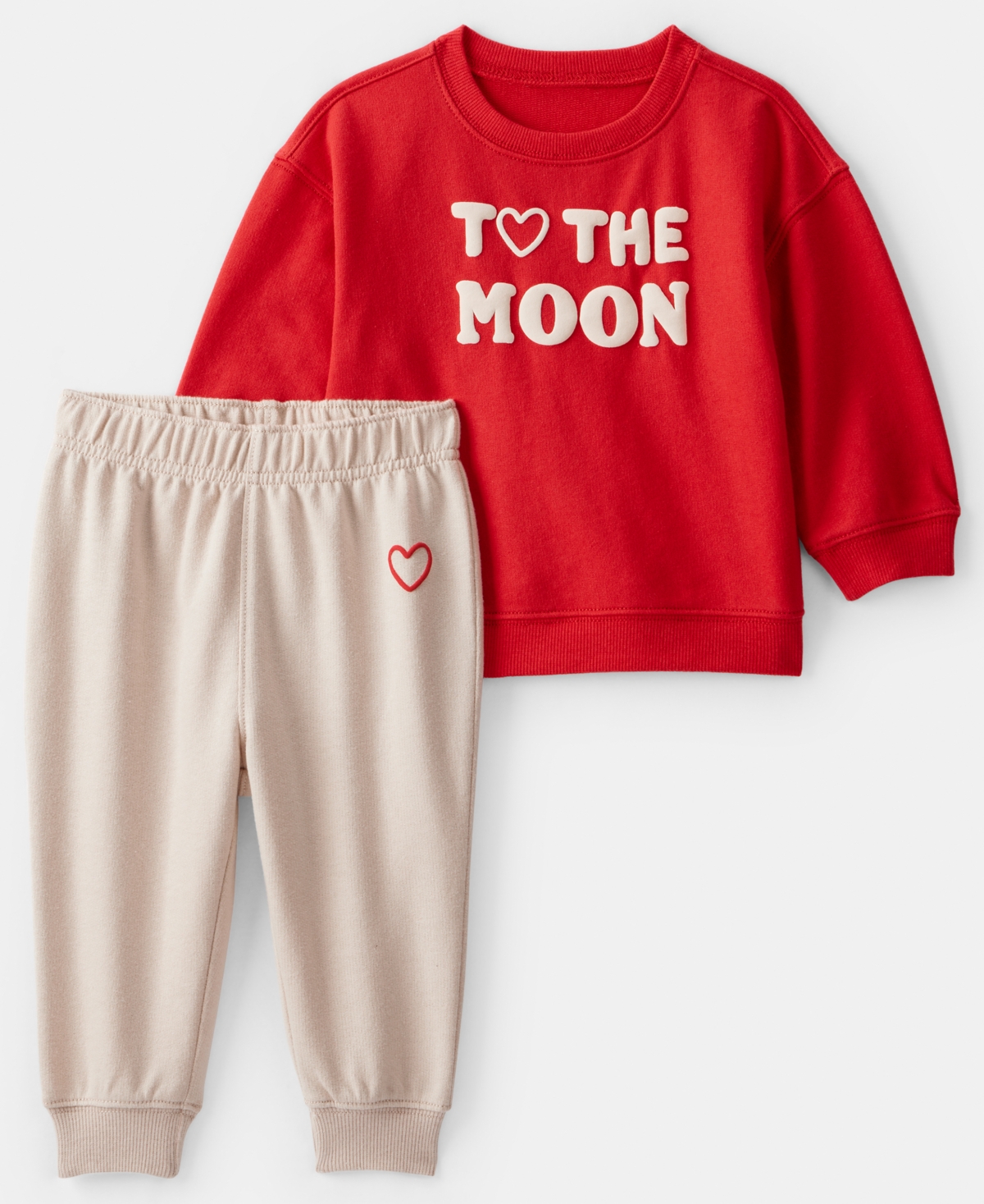 Click here for Carters Baby Boys 2-Piece To The Moon Sweatshirt a... prices