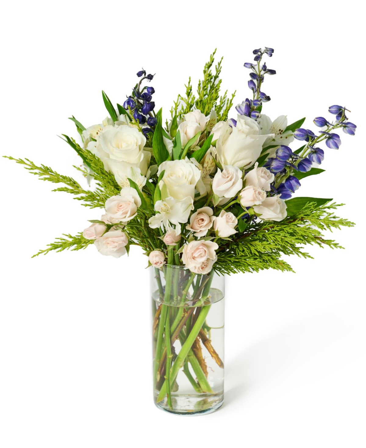 Click here for UrbanStems Holiday The Icicle Fresh Flower Bouquet... prices