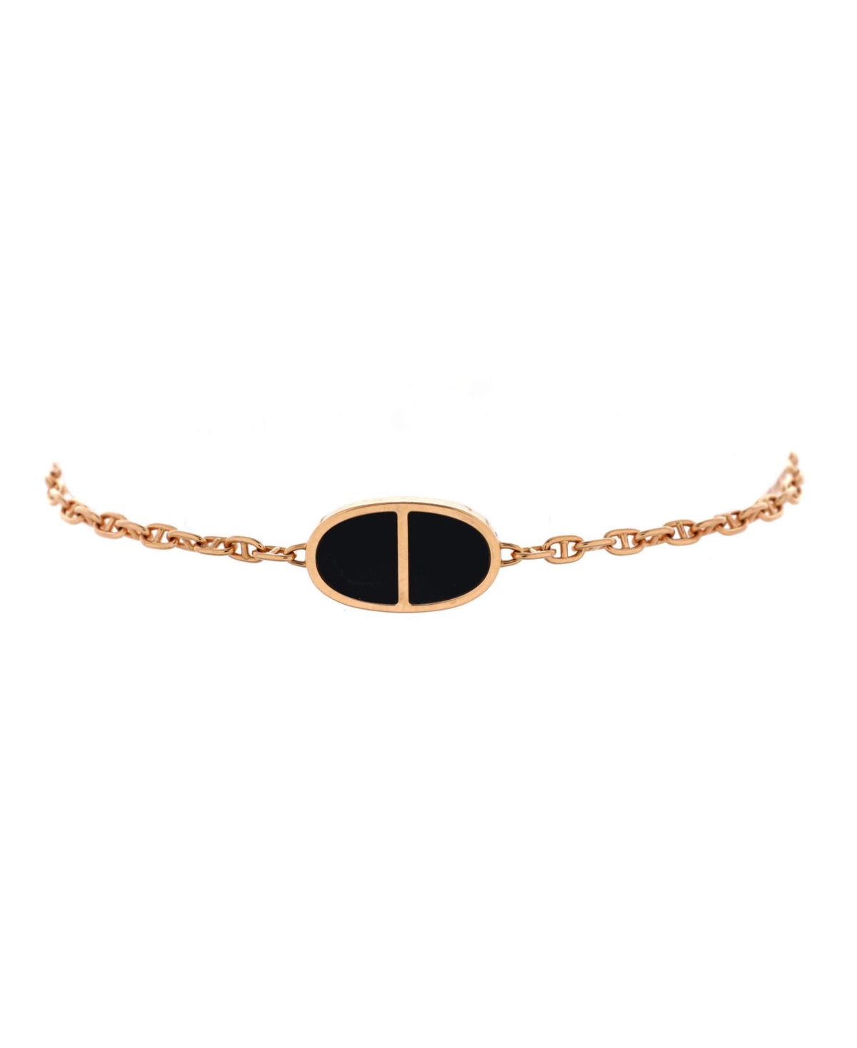 Click here for Pre-Owned Hermes Chaine dAncre Verso Bracelet - 18... prices