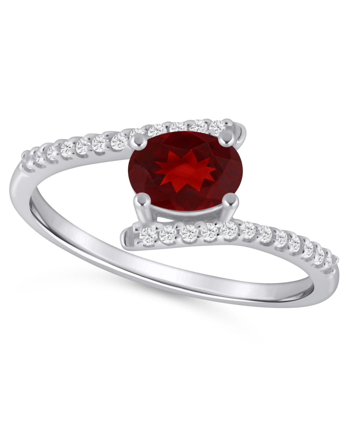 Click here for Macys Gemstone and Diamond (1/6 ct. t.w.) Ring in... prices