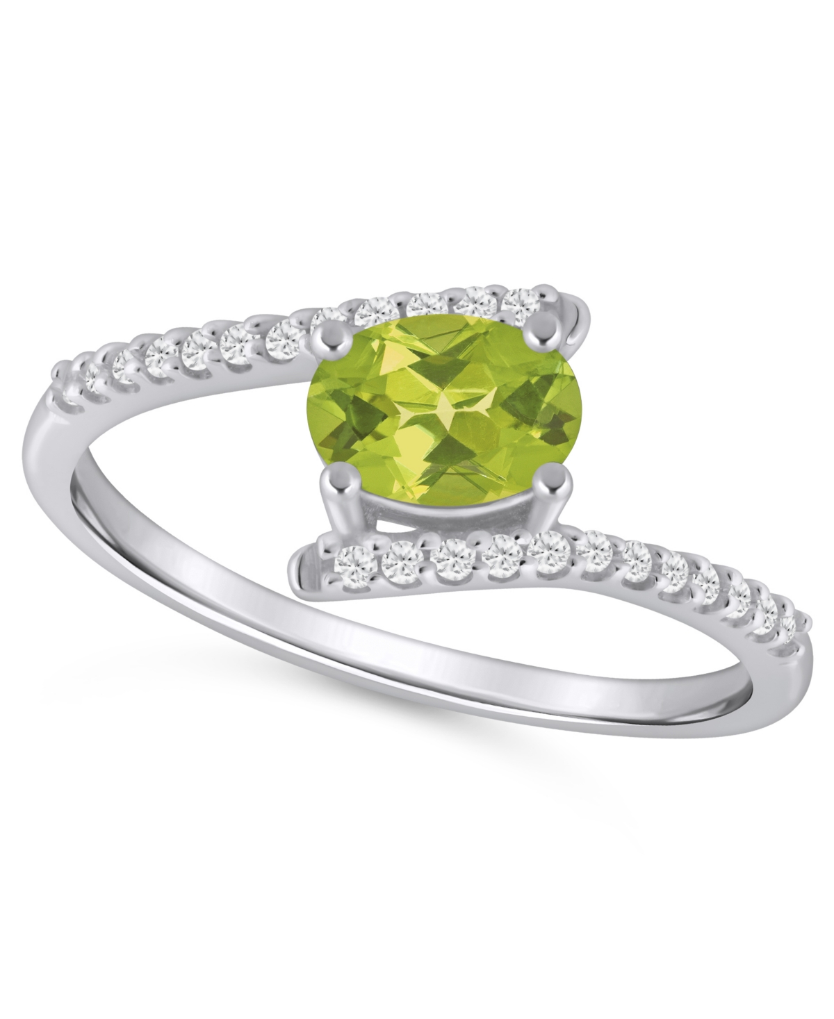 Click here for Macys Gemstone and Diamond (1/6 ct. t.w.) Ring in... prices