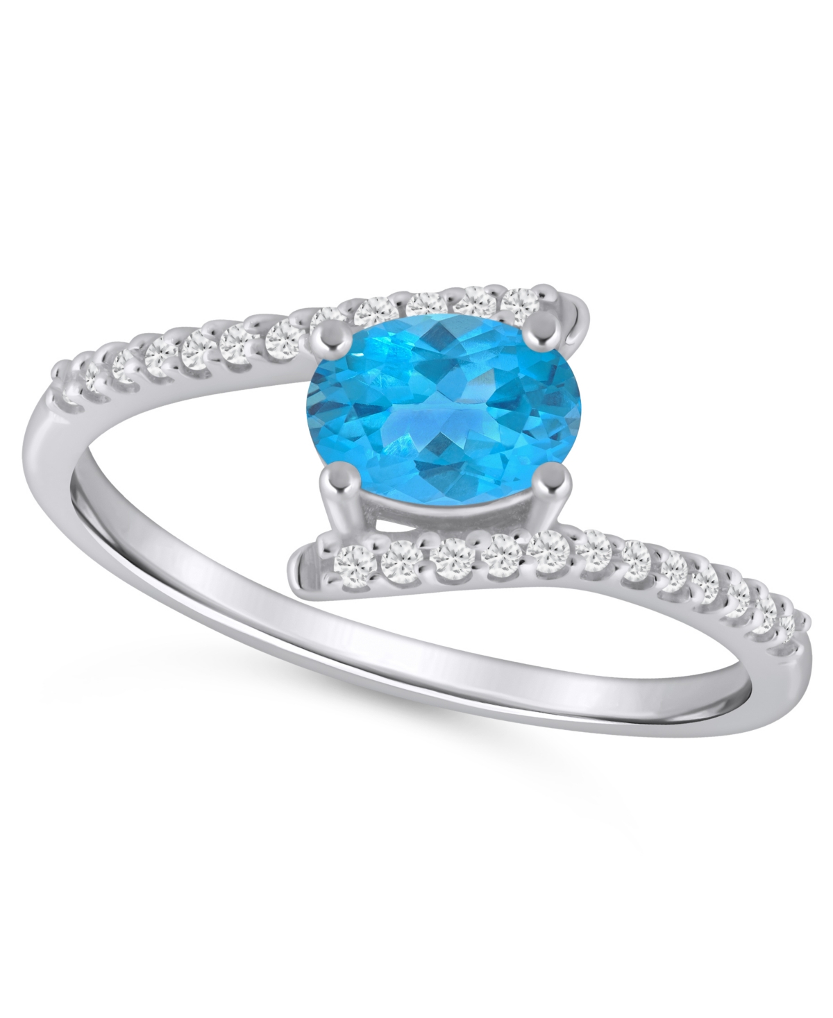 Click here for Macys Gemstone and Diamond (1/6 ct. t.w.) Ring in... prices
