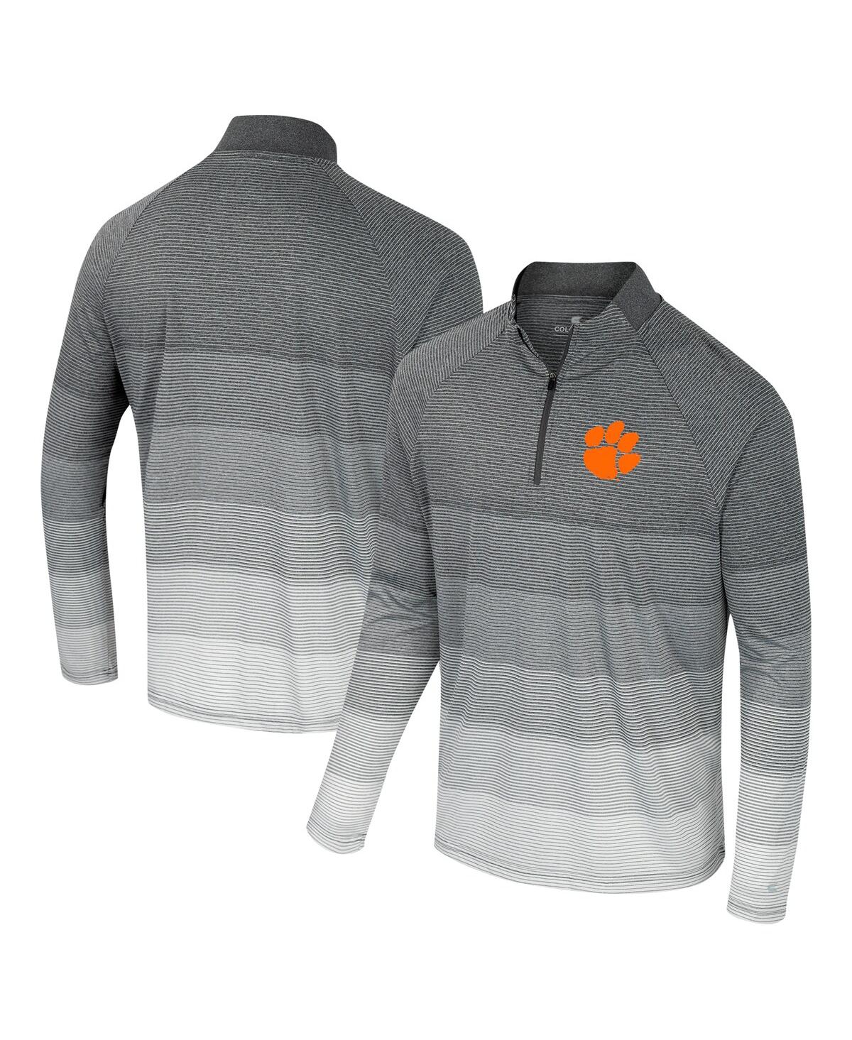 Click here for Colosseum Mens Gray Clemson Tigers Ai Striped Mesh... prices