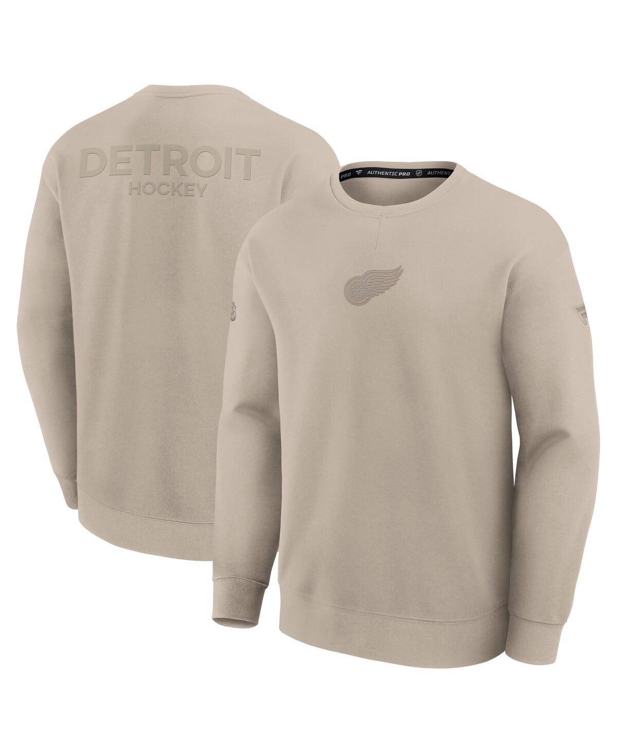 Click here for Fanatics Mens Tan Detroit Red Wings Authentic Pro... prices