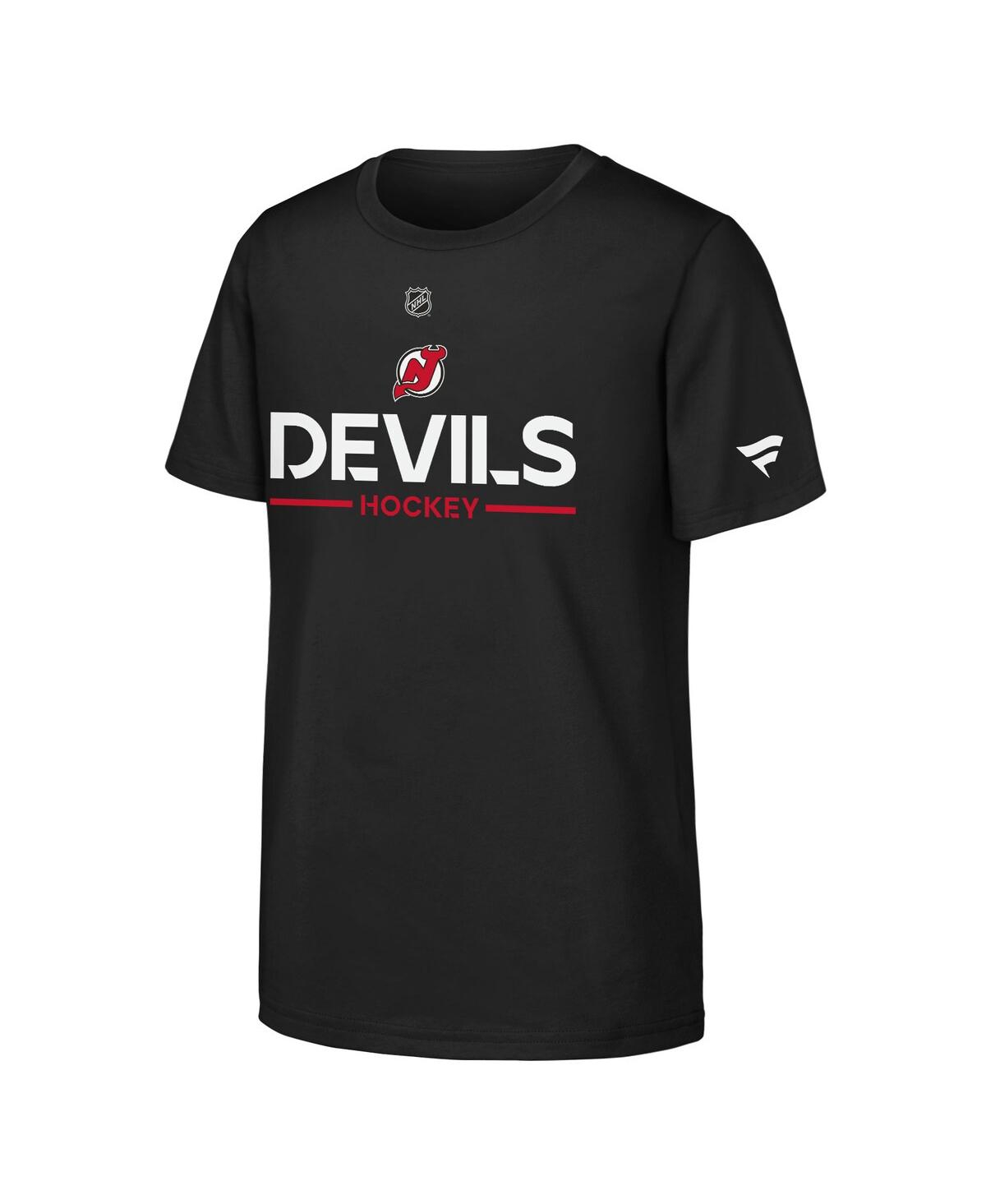 Click here for Fanatics Big Boys and Girls Black New Jersey Devil... prices