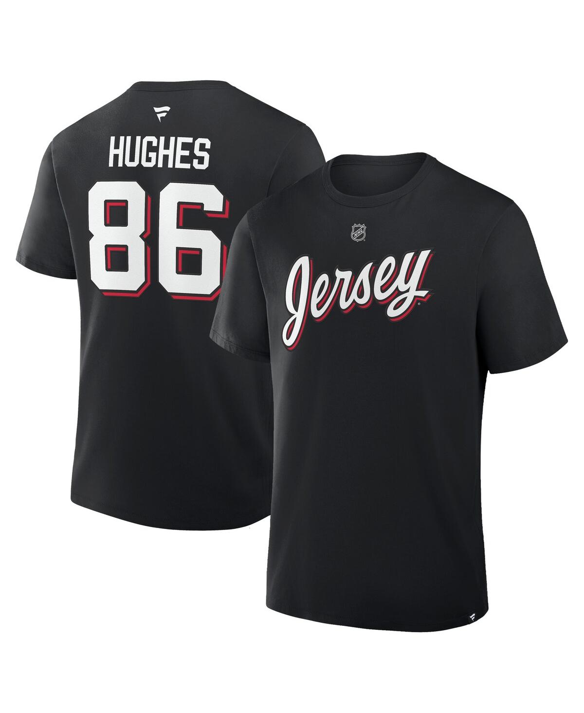 Click here for Fanatics Mens Jack Hughes Black New Jersey Devils... prices
