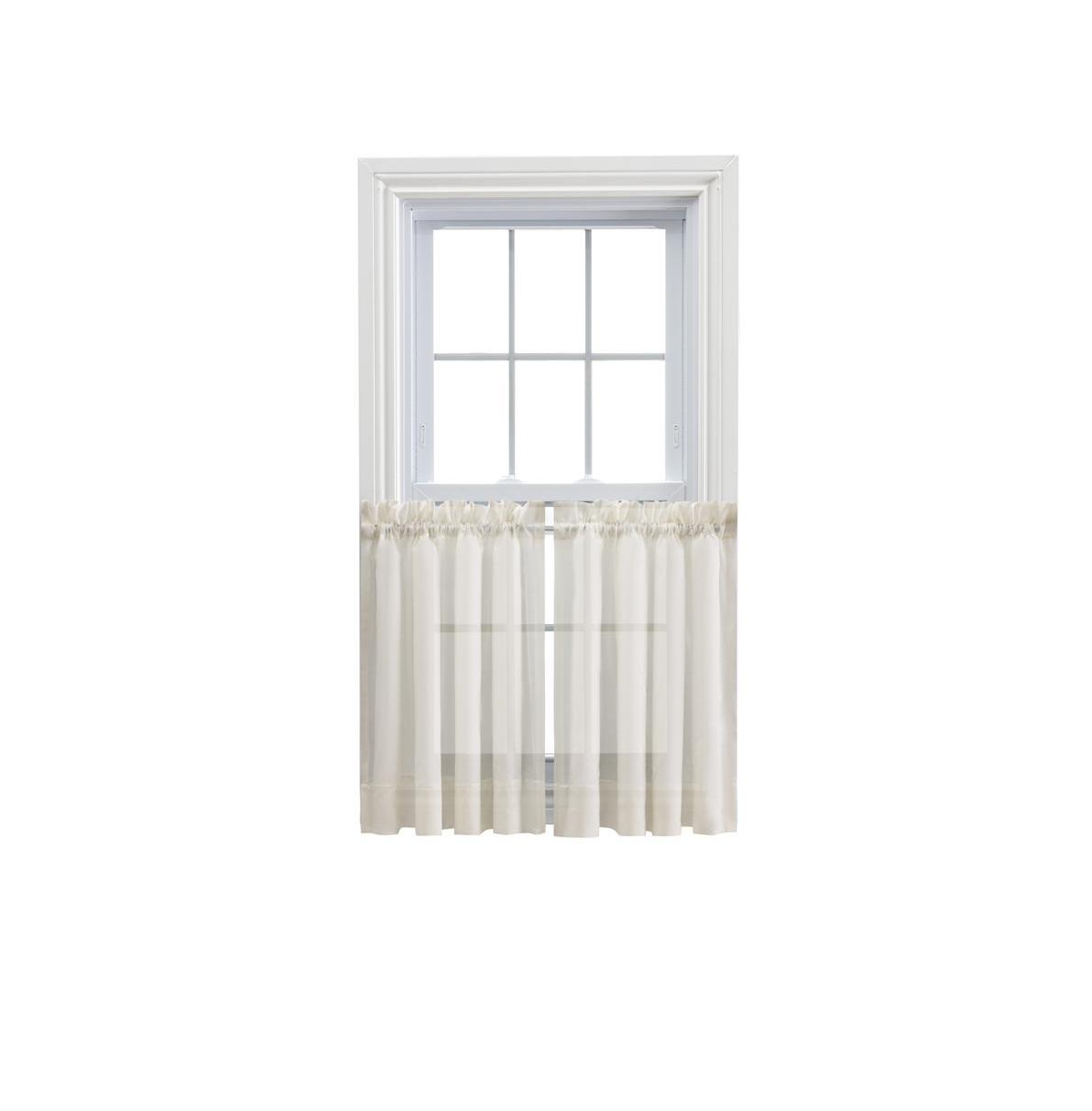Click here for Ellis Curtain Cotton Voile 1.5" Rod Pocket Ta... prices