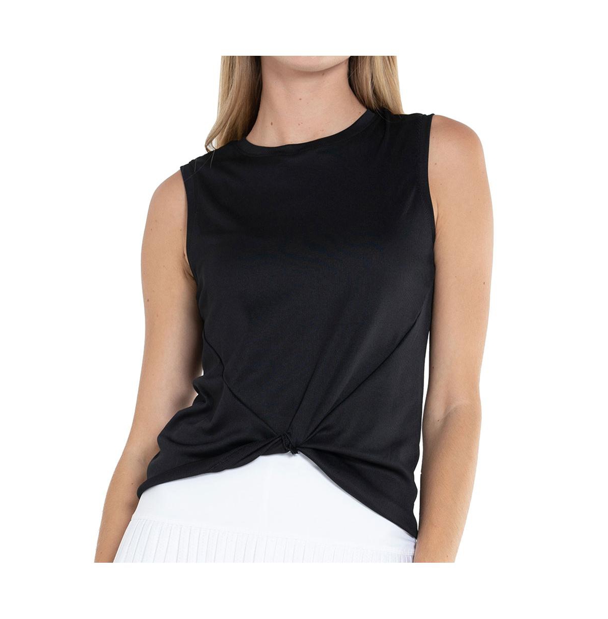 Click here for Lucky In Love Womens Twist Front Tennis Tank Top -... prices