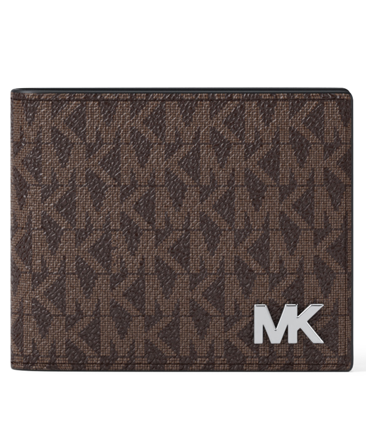 Click here for Michael Kors Mens Slim Billfold Wallet - Brown/ Bl... prices