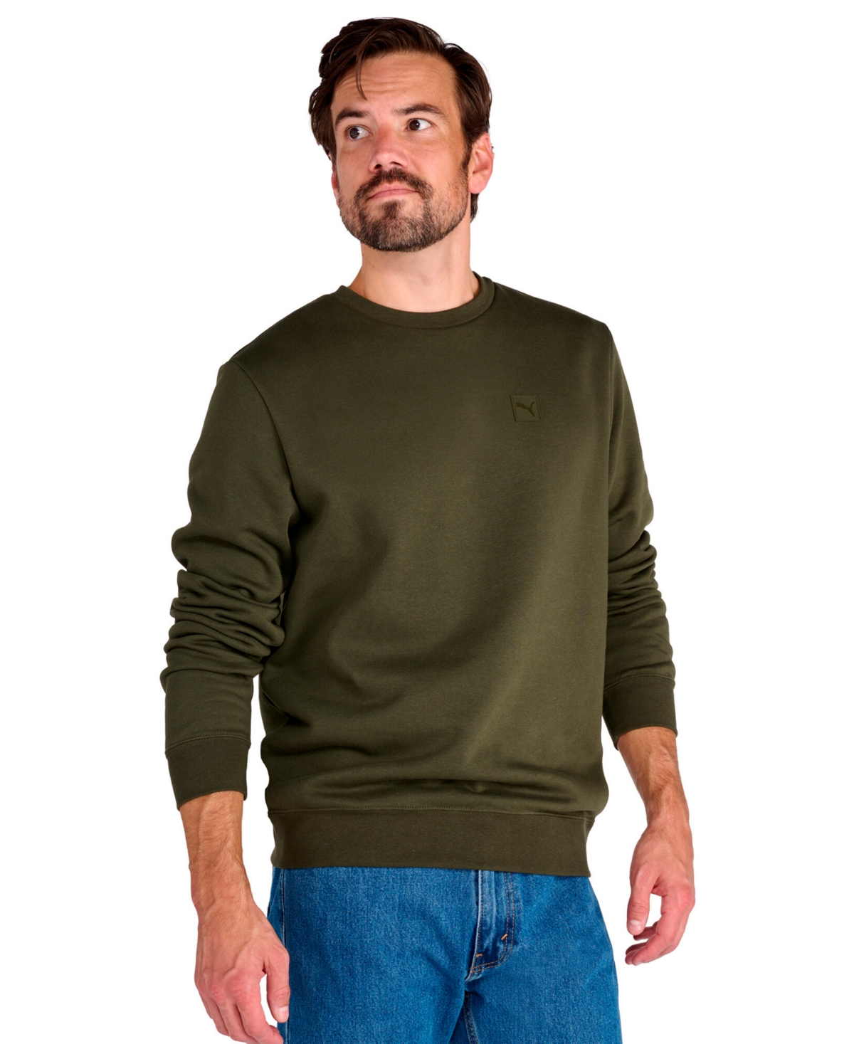 Click here for Ess Silicone Badge Crew - Olive prices