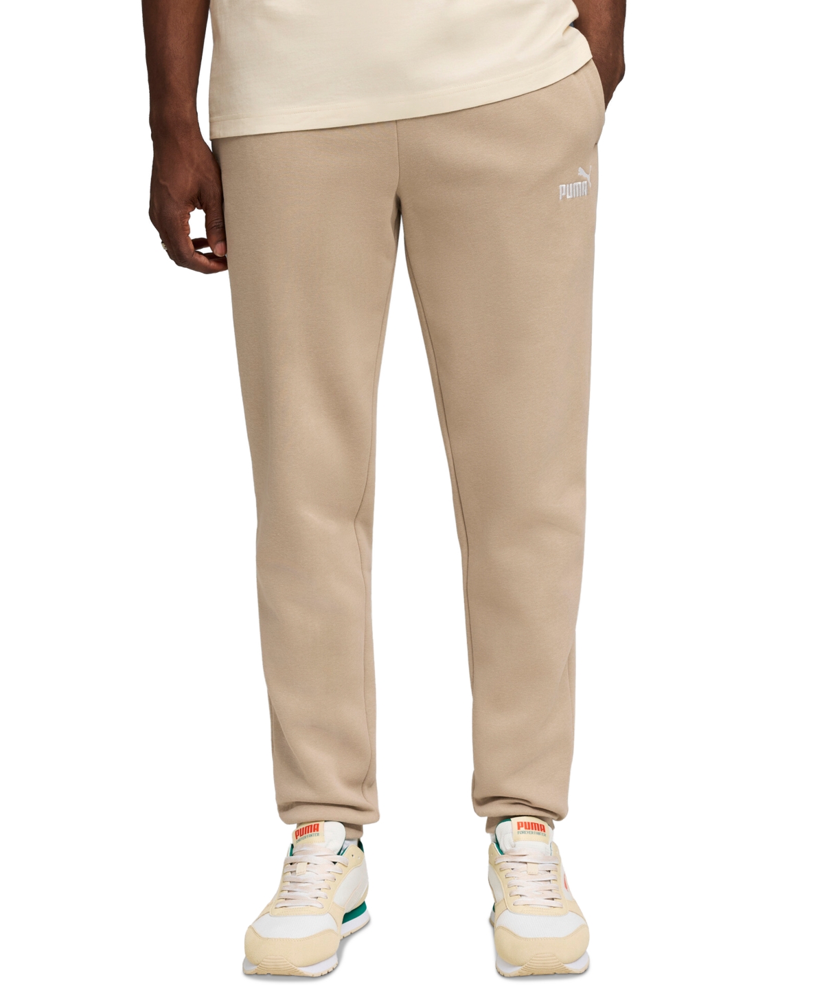 Click here for Puma Mens No. 1 Logo Fleece Sweatpants - Ice Coffe... prices