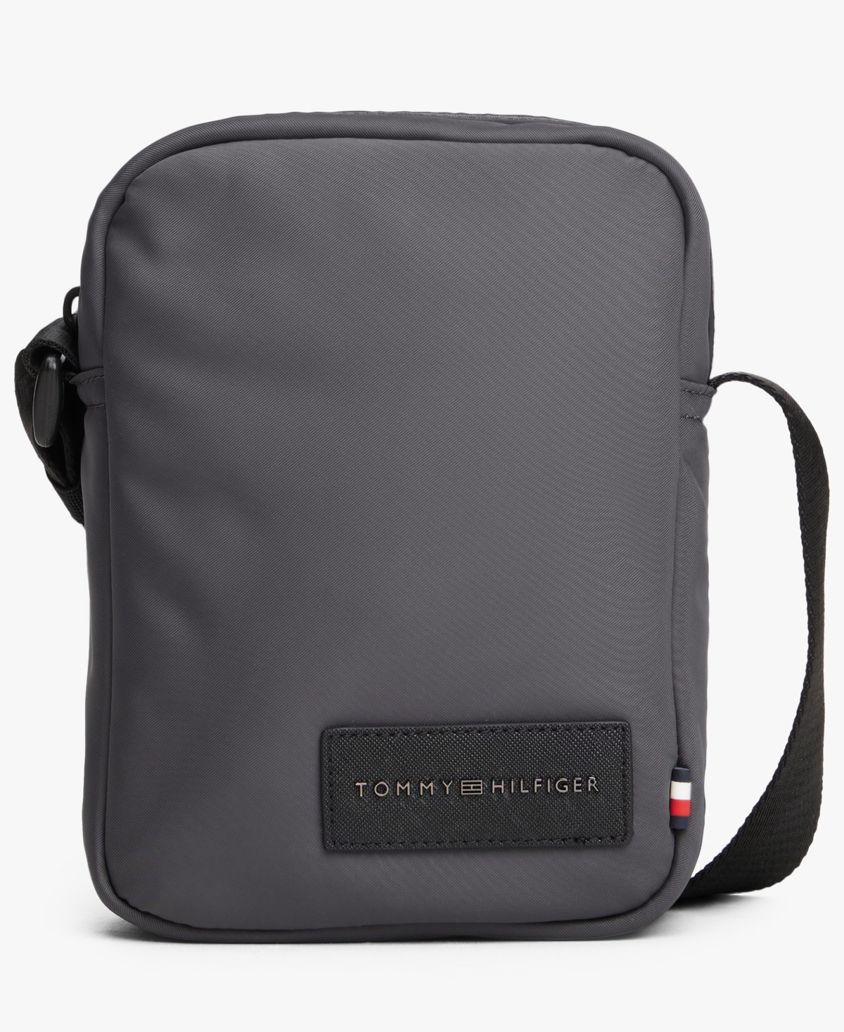 Click here for Tommy Hilfiger Mens Small Messenger Backpack - Gra... prices