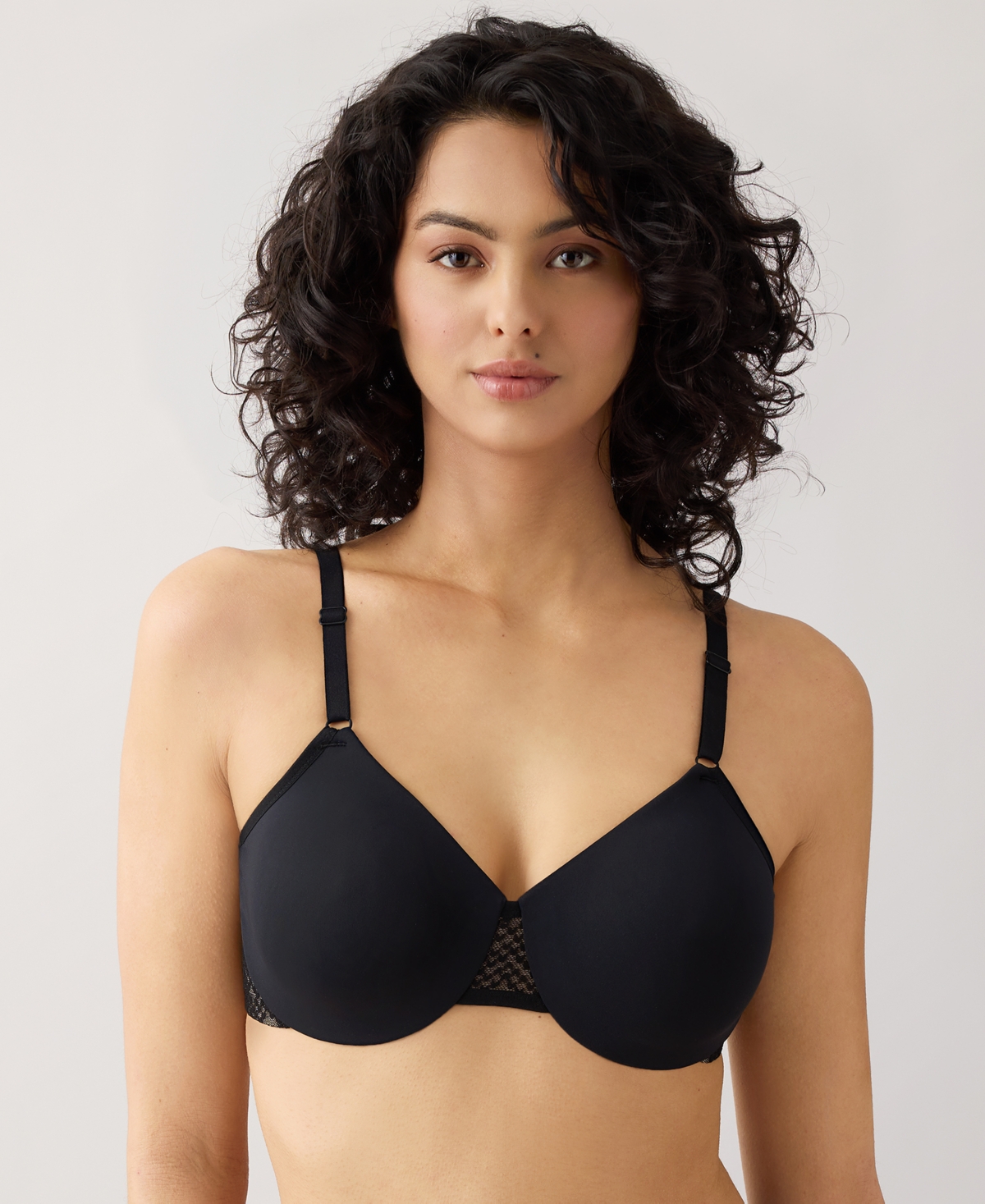 Click here for Wacoal Comfort Reach Seamless Underwire Bra - Blac... prices