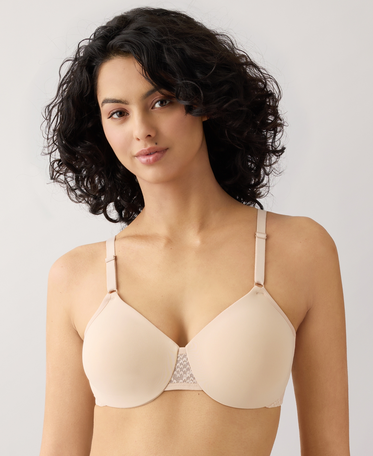 Click here for Wacoal Comfort Reach Seamless Underwire Bra - Sand prices