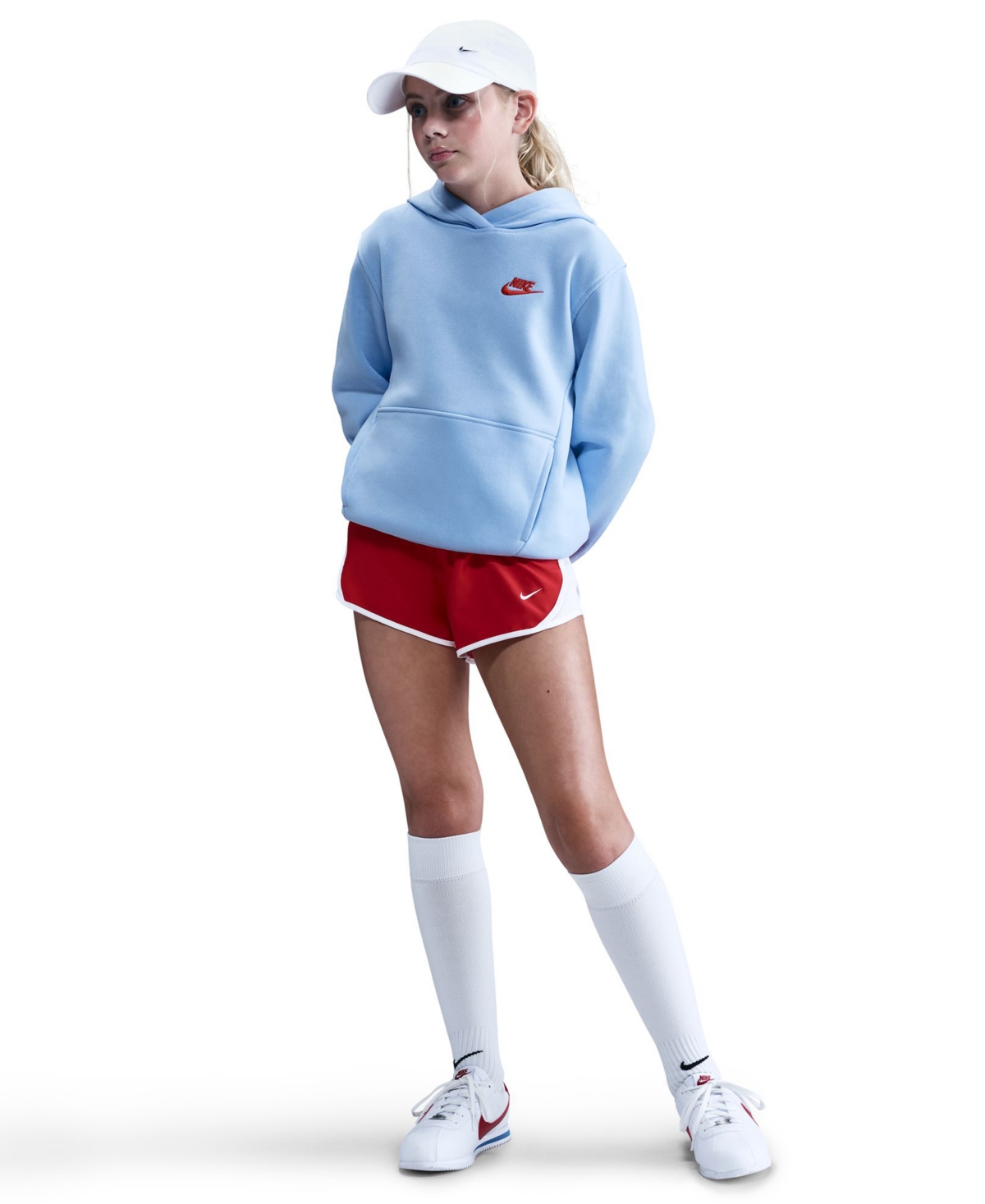 Click here for Nike Sportswear Big Kids Club Fleece Pullover Hood... prices
