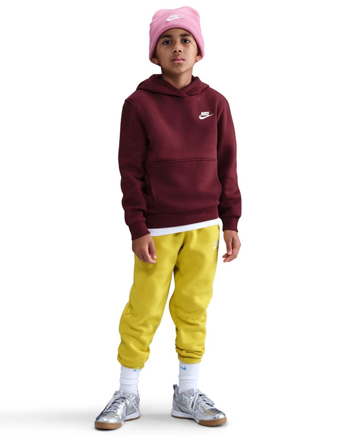 Click here for Nike Sportswear Big Kids Club Fleece Pullover Hood... prices