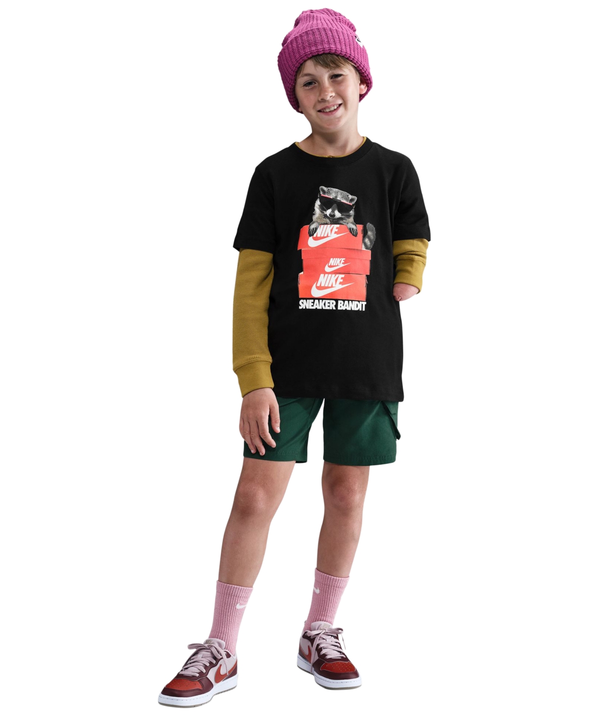 Click here for Nike Boys Sportswear Printed Short-Sleeve T-Shirt... prices