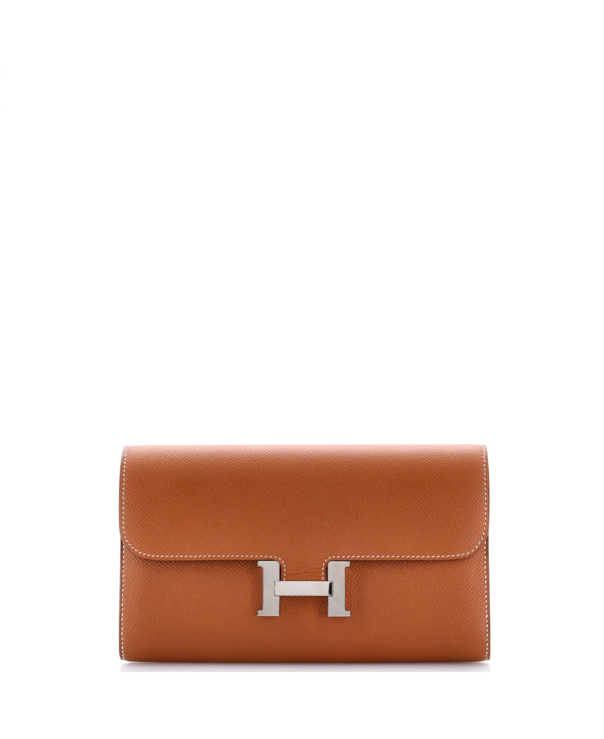 Click here for Pre-Owned Hermes Long Constance Wallet Epsom - Bro... prices