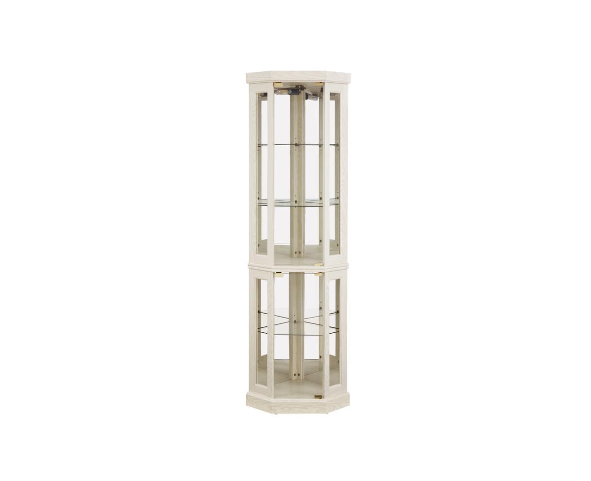 Click here for Casainc Corner Glass Cabinet with Lighted Included... prices