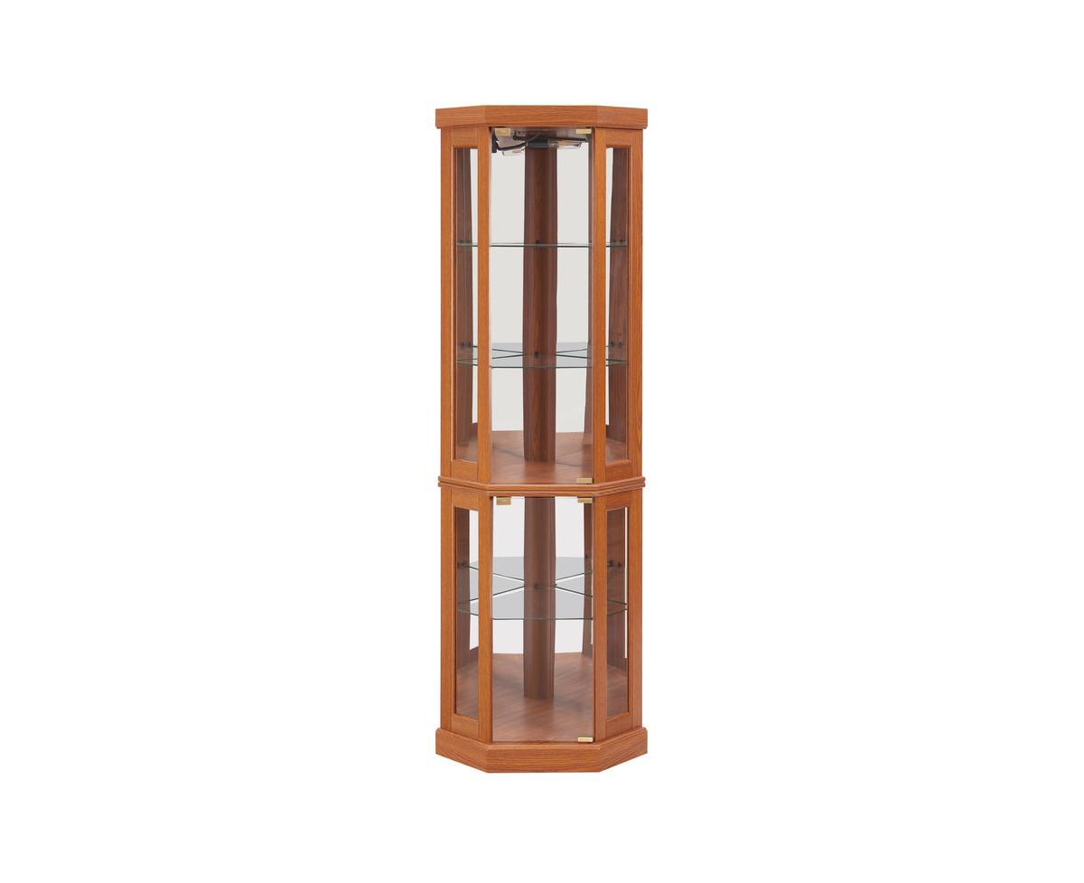 Click here for Casainc Corner Glass Cabinet with Lighted Included... prices