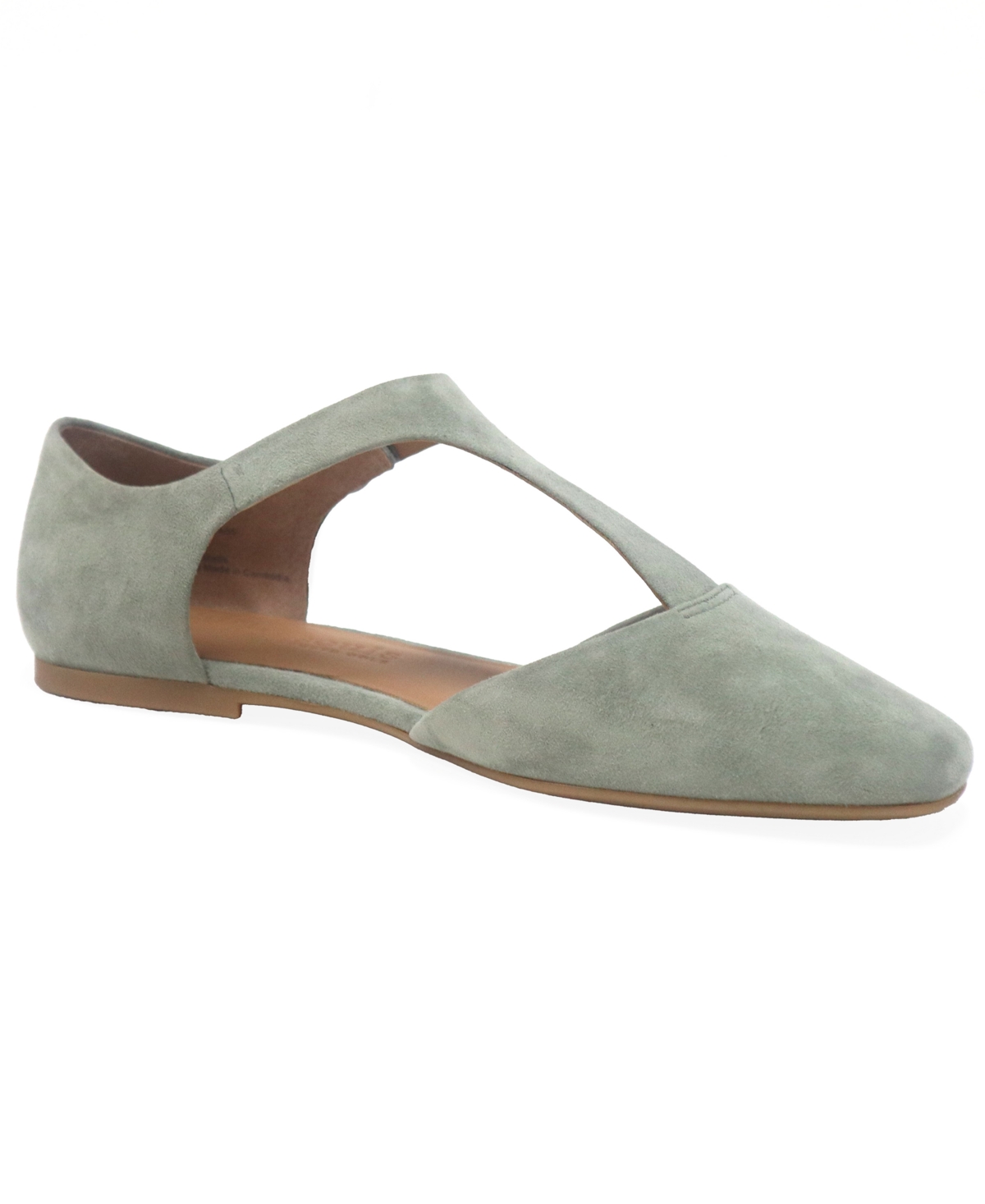 Click here for Gentle Souls Womens Wyatt T-Strap Flats - Sage Sue... prices