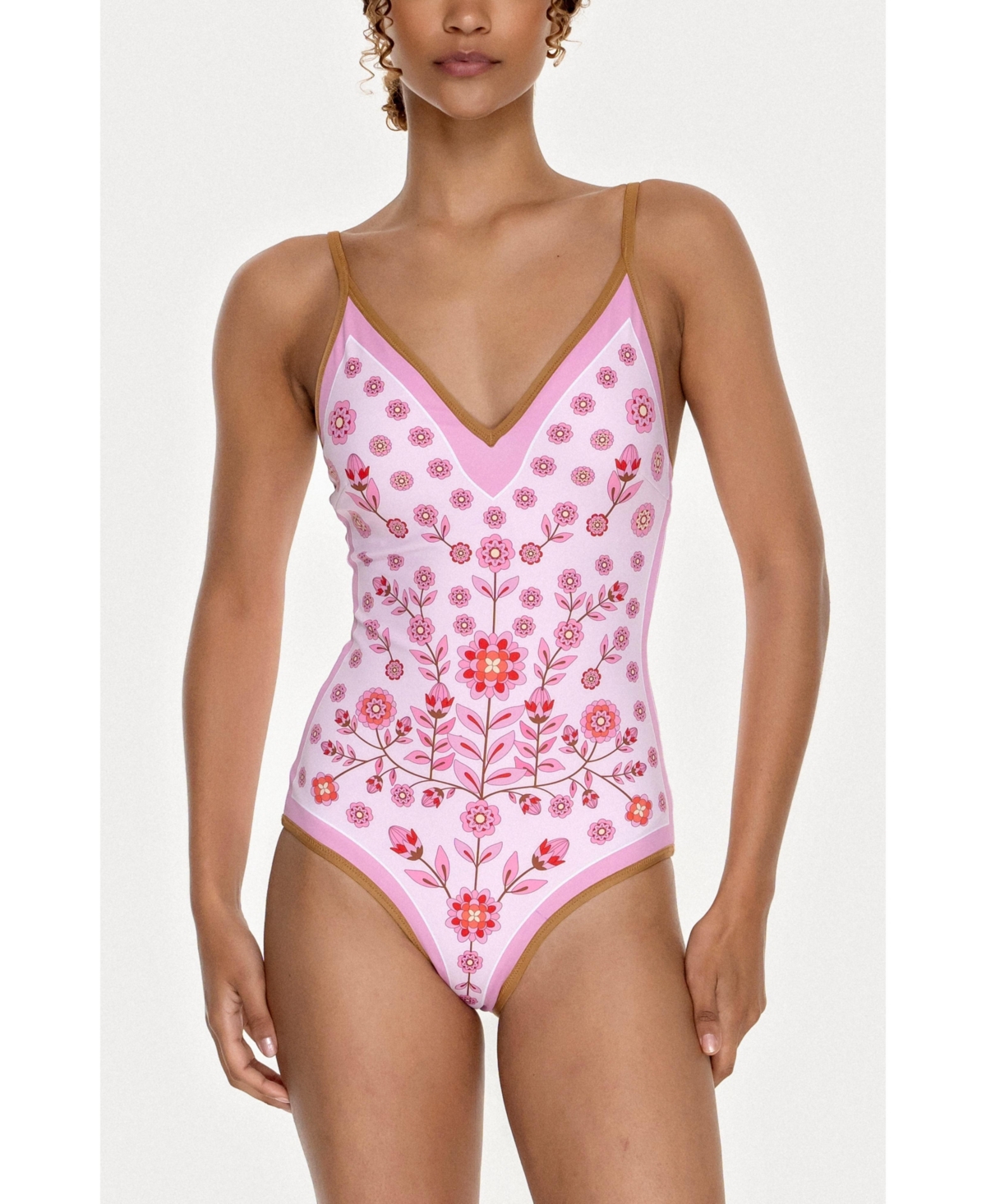 Click here for Jessie Zhao New York Womens Pink Garden Reversible... prices