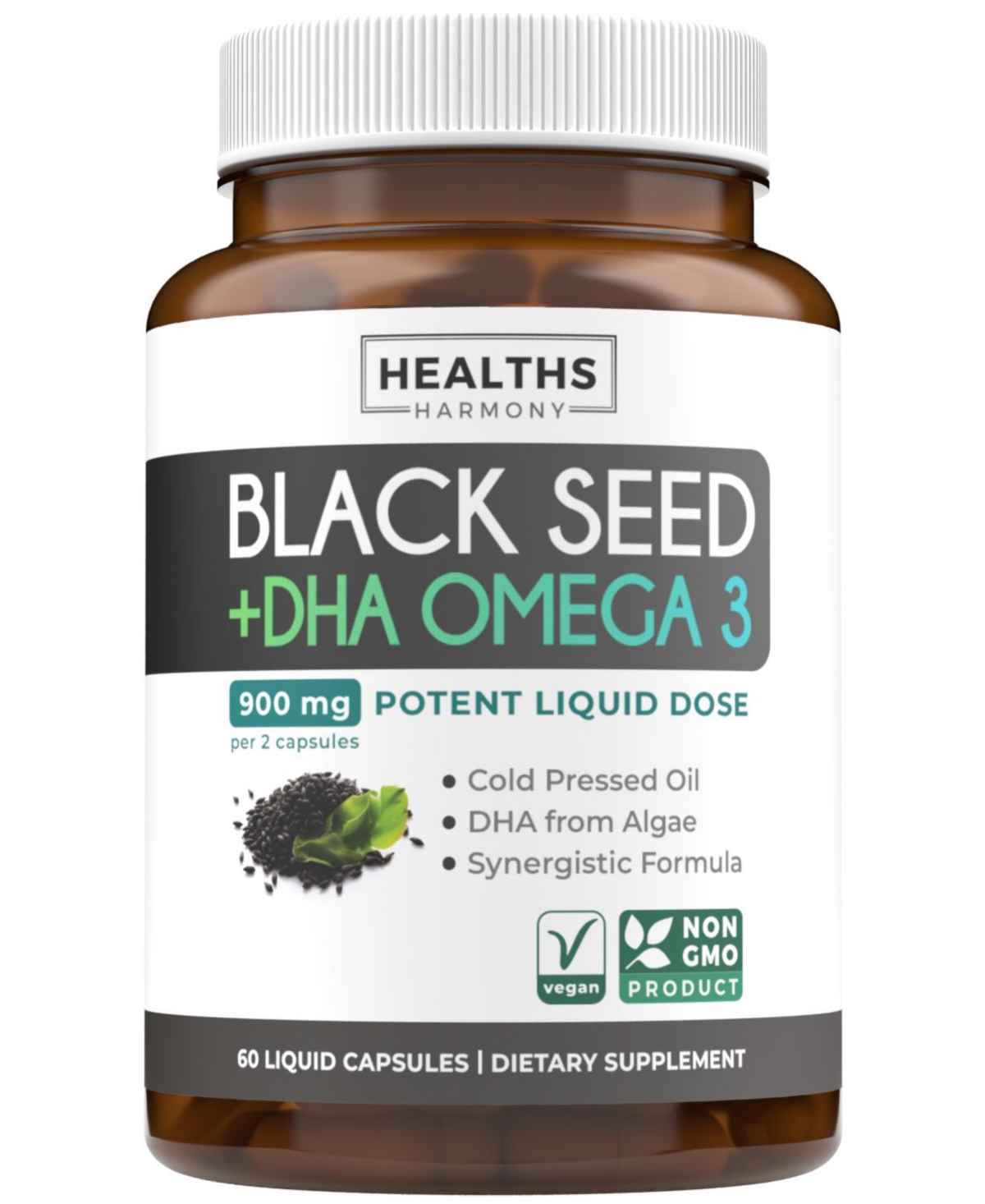 Click here for Black Seed Oil + Dha Liquid Capsules  60 ct prices