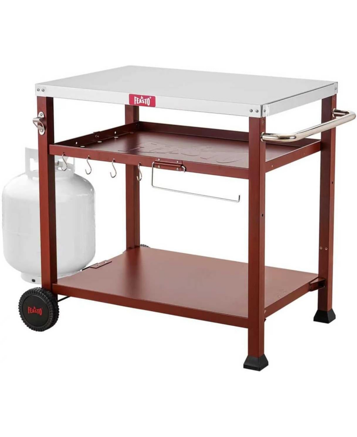 Click here for 3Shelf Outdoor Grill Table Pizza Oven Table for Ou... prices