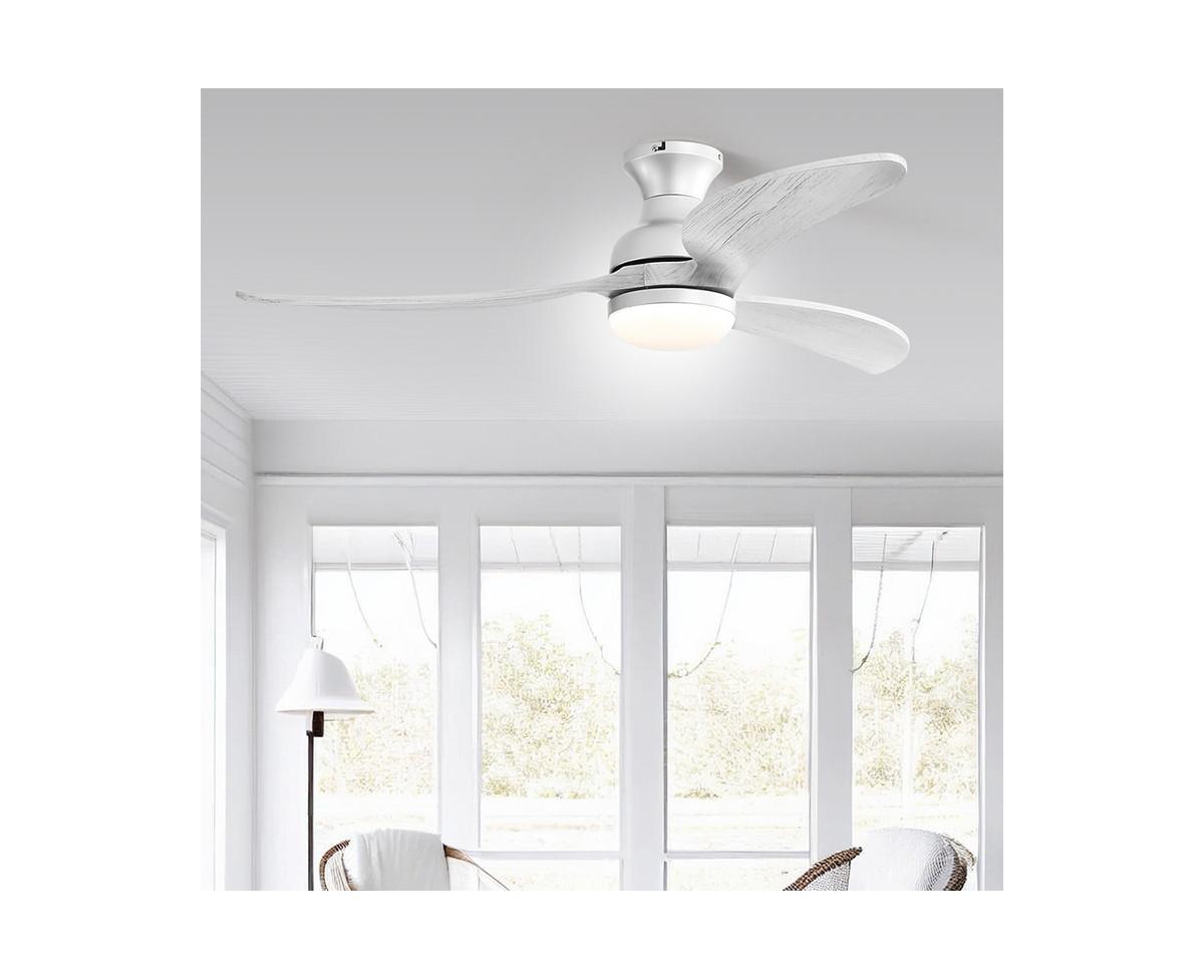 Click here for 52-inch Modern Classic Silver 3-Blade Flush Mount... prices