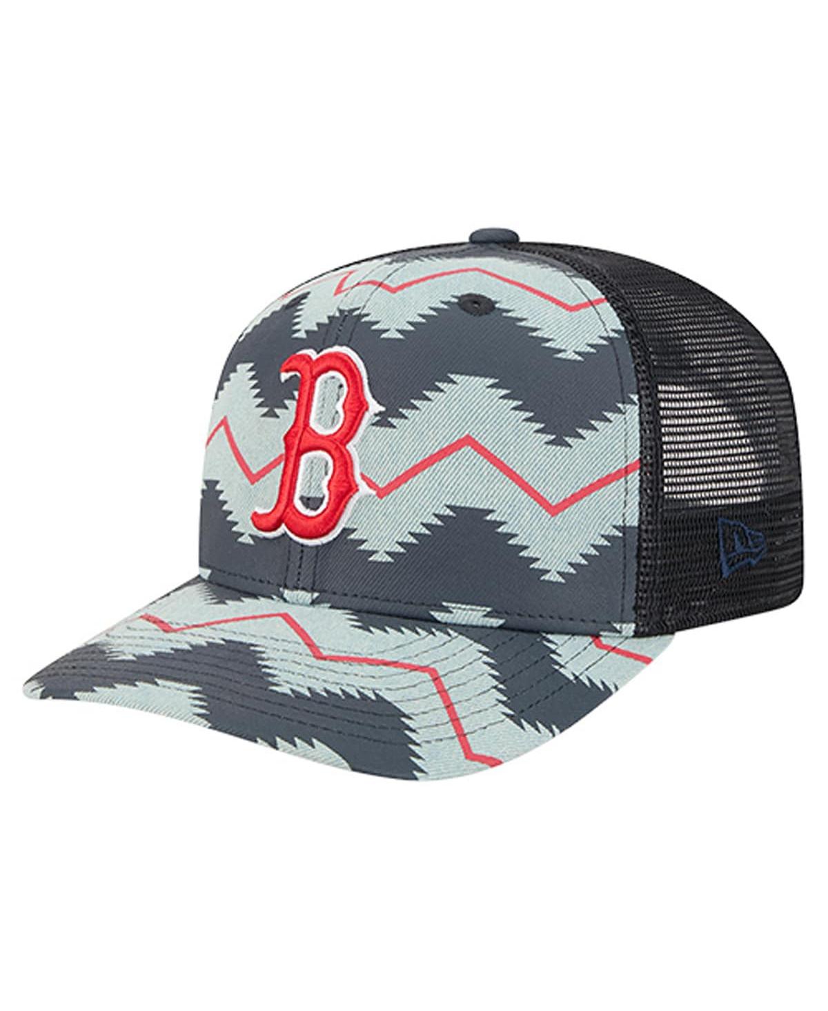 Click here for New Era Mens Denim/Navy Boston Red Sox Aztec Denim... prices