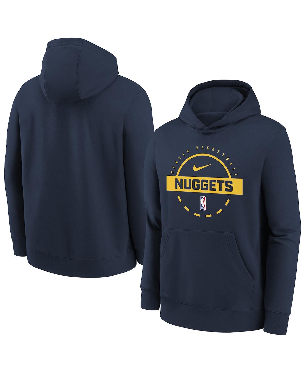 Click here for Nike Big Boys and Girls Navy Denver Nuggets 2025/2... prices