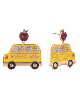 Hallmark School Bus Earrings - Macy's
