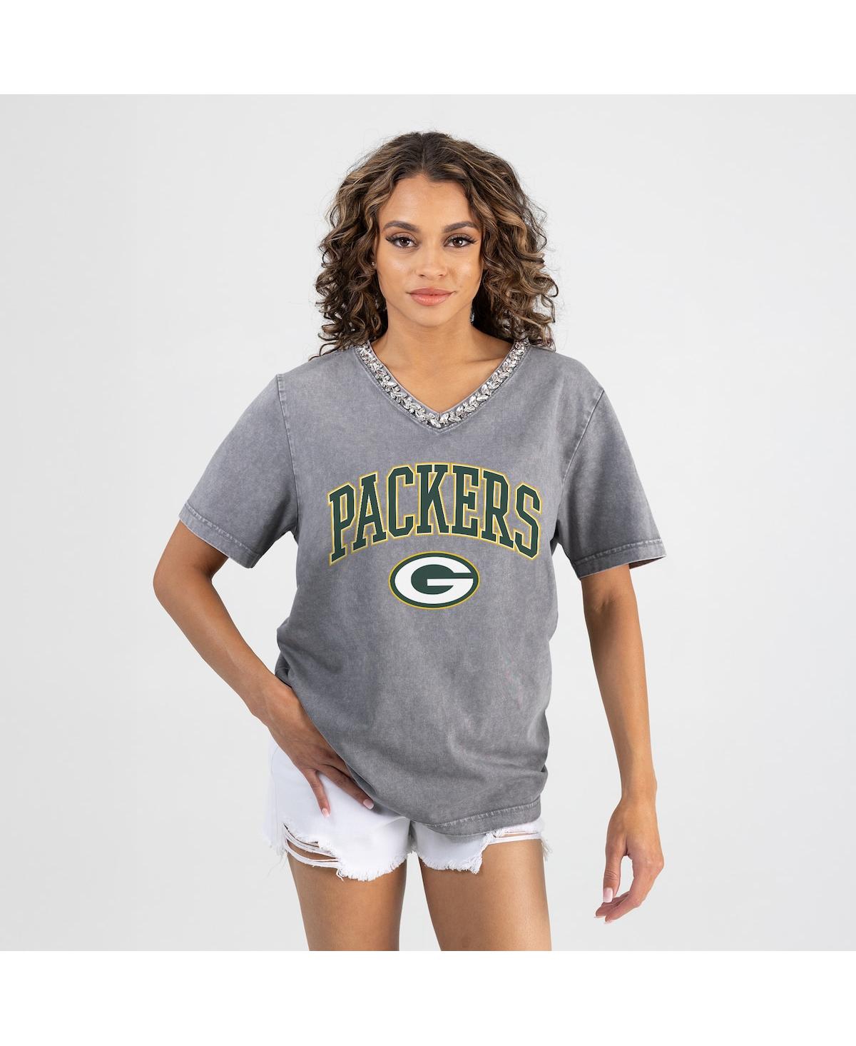 Click here for Gameday Couture Womens Gray Green Bay Packers Rela... prices