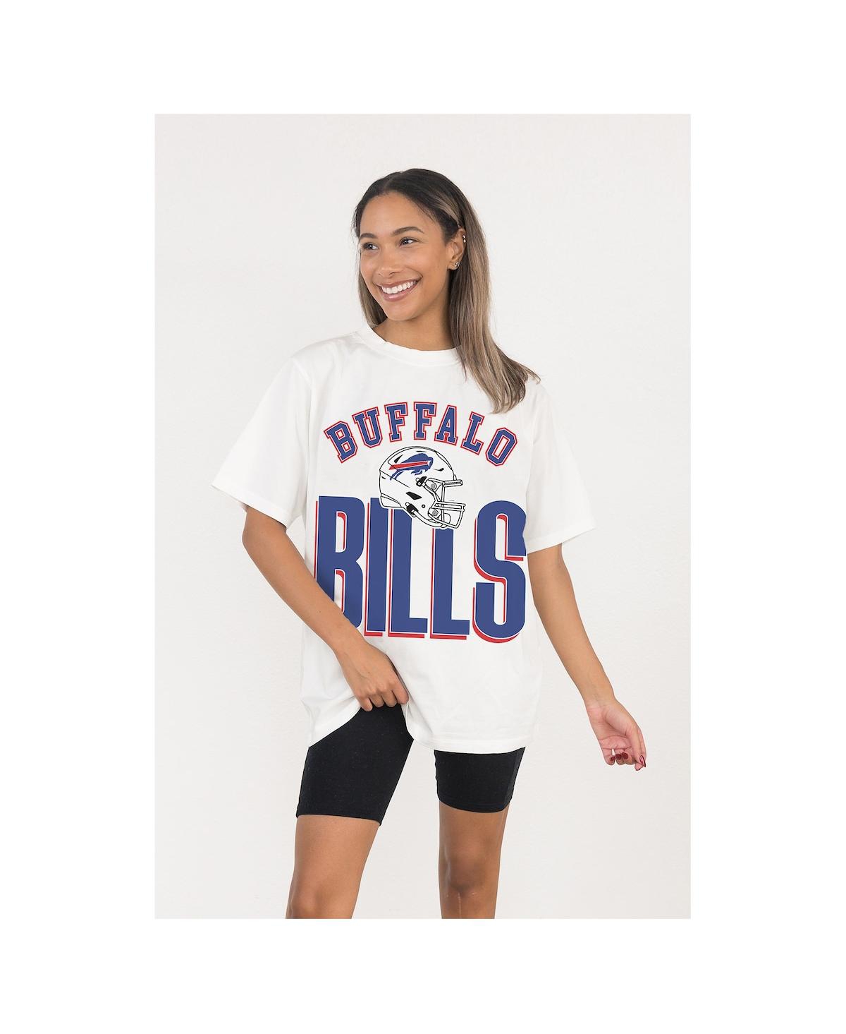 Click here for Gameday Couture Womens White Buffalo Bills Oversiz... prices