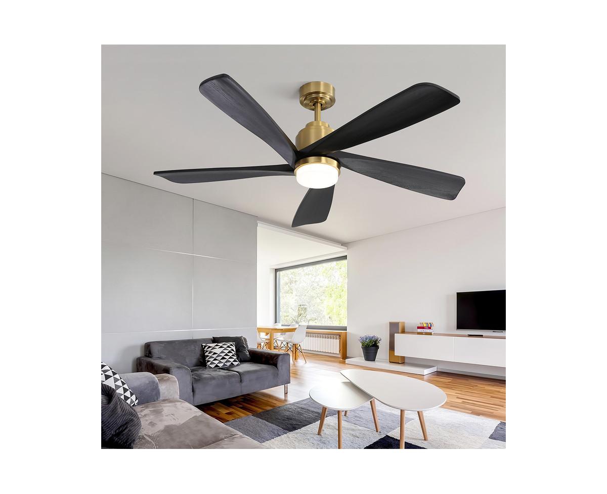 Click here for 52-inch Modern Stylish Golden 5-Blade Ceiling Fan... prices