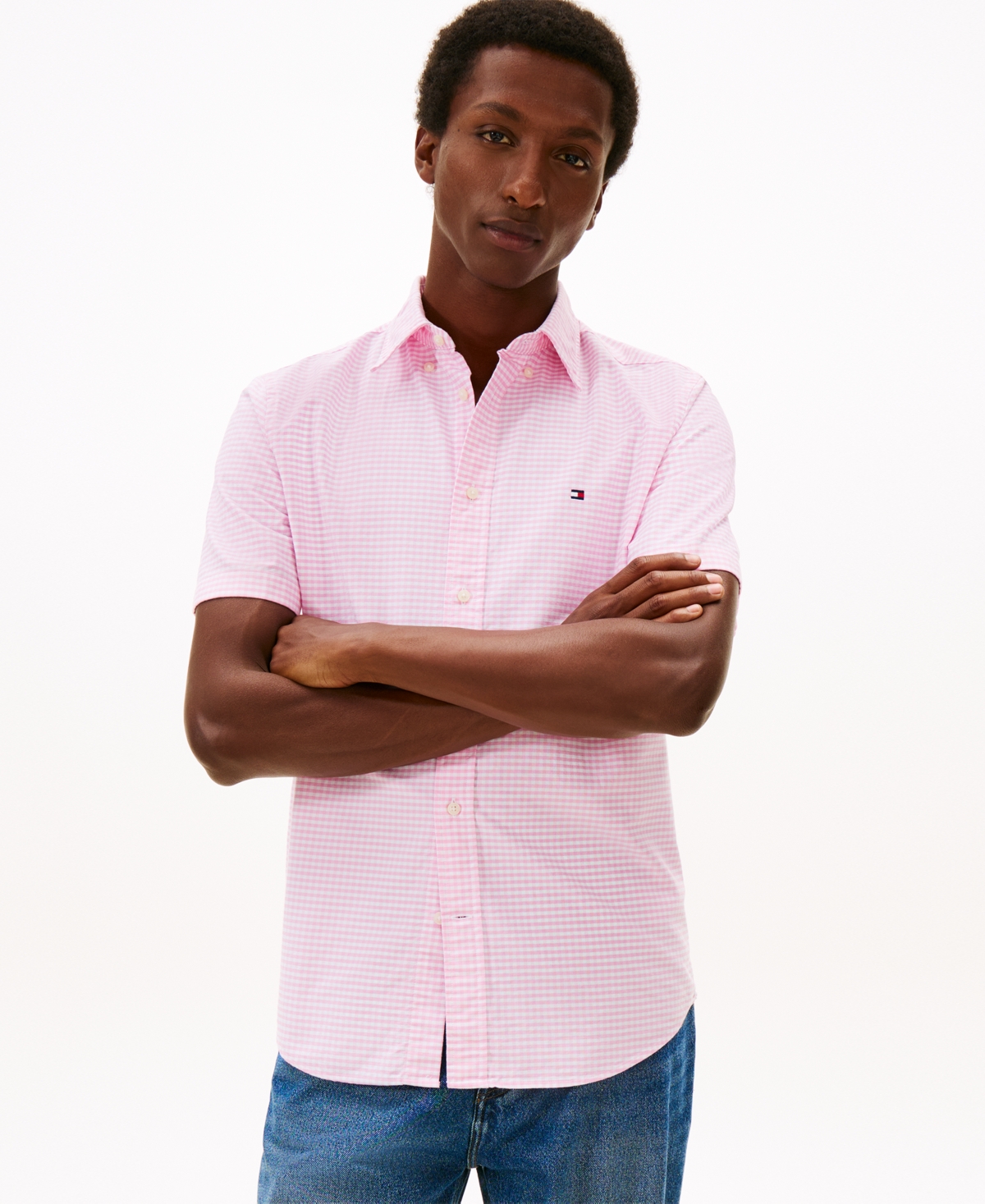 Click here for Tommy Hilfiger Mens Heritage Oxford Gingham Shirt... prices