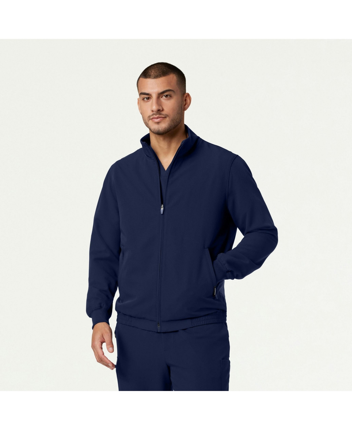 Click here for Jaanuu Mens Wolfe 6-Pocket Classic Scrub Jacket -... prices