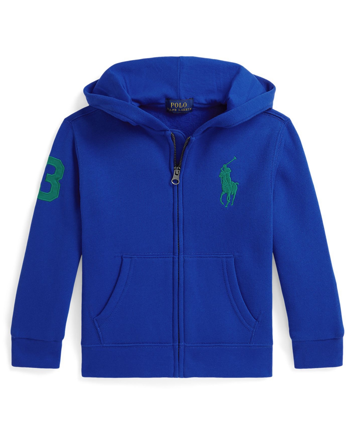 Click here for Polo Ralph Lauren Boys 2-7 Big Pony Fleece Full-Zi... prices