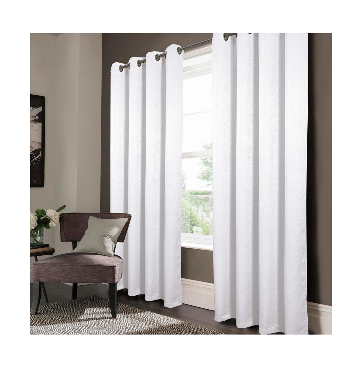 Click here for Oliva Gray Nora Embossed Blackout Grommet Panel -... prices