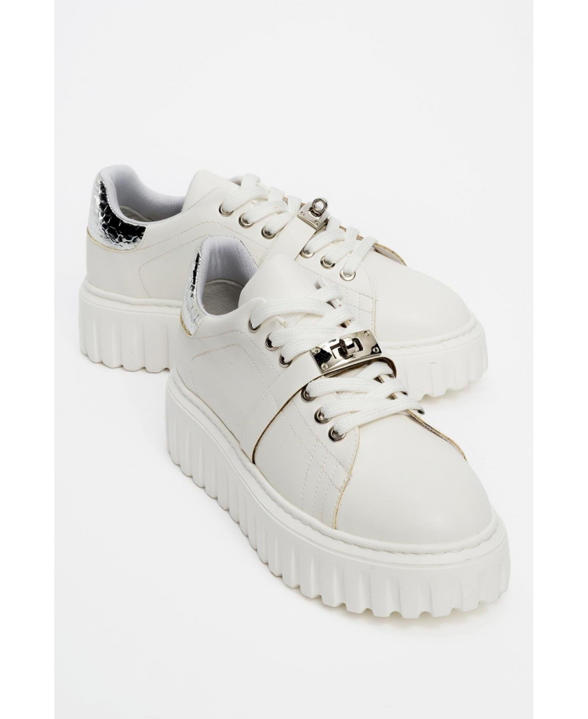Click here for Prologue Shoes Andro Platform Sneakers (Women) - W... prices
