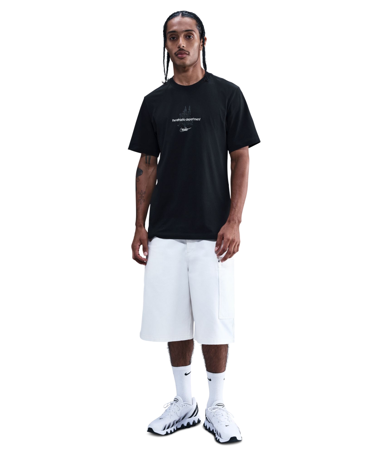 Click here for Nike Mens Sportswear Club Crewneck T-Shirt - Black prices