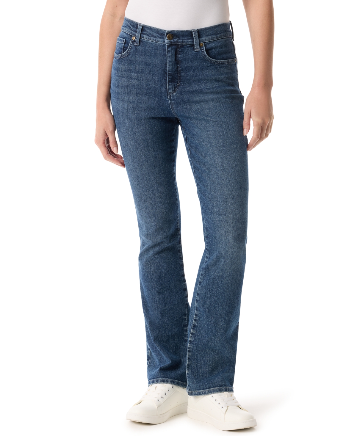 Gloria Vanderbilt Womens Amanda Original Bootcut Jeans  in Regular  Short & Long - Indianapolis