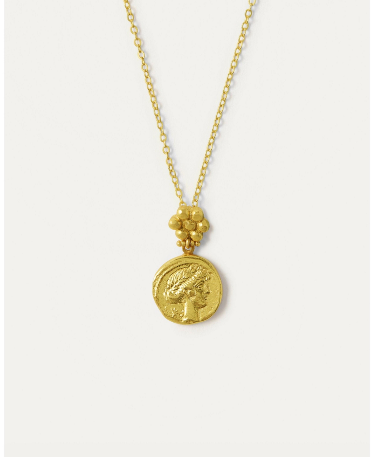 Click here for Ottoman Hands Goddess Demeter Coin Pendant Necklac... prices