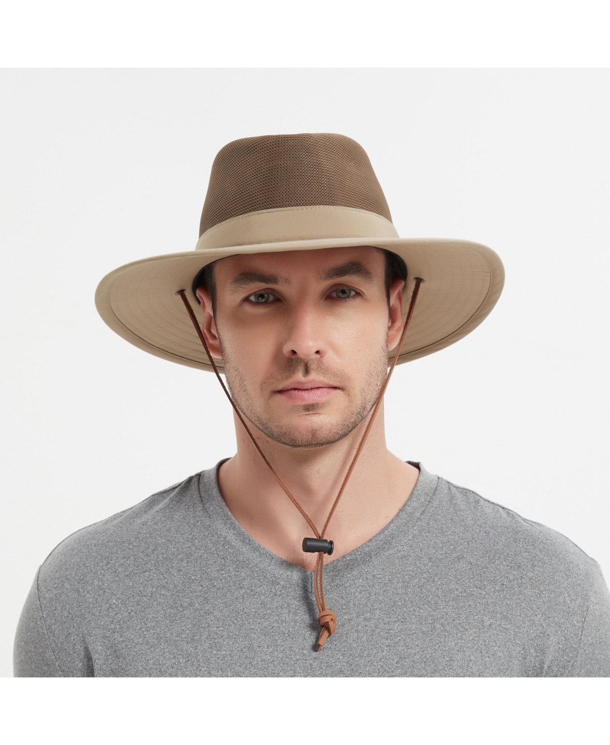 Kanut Sports Mens Unisex Bouie Classic Fit Safari Hat - Putty