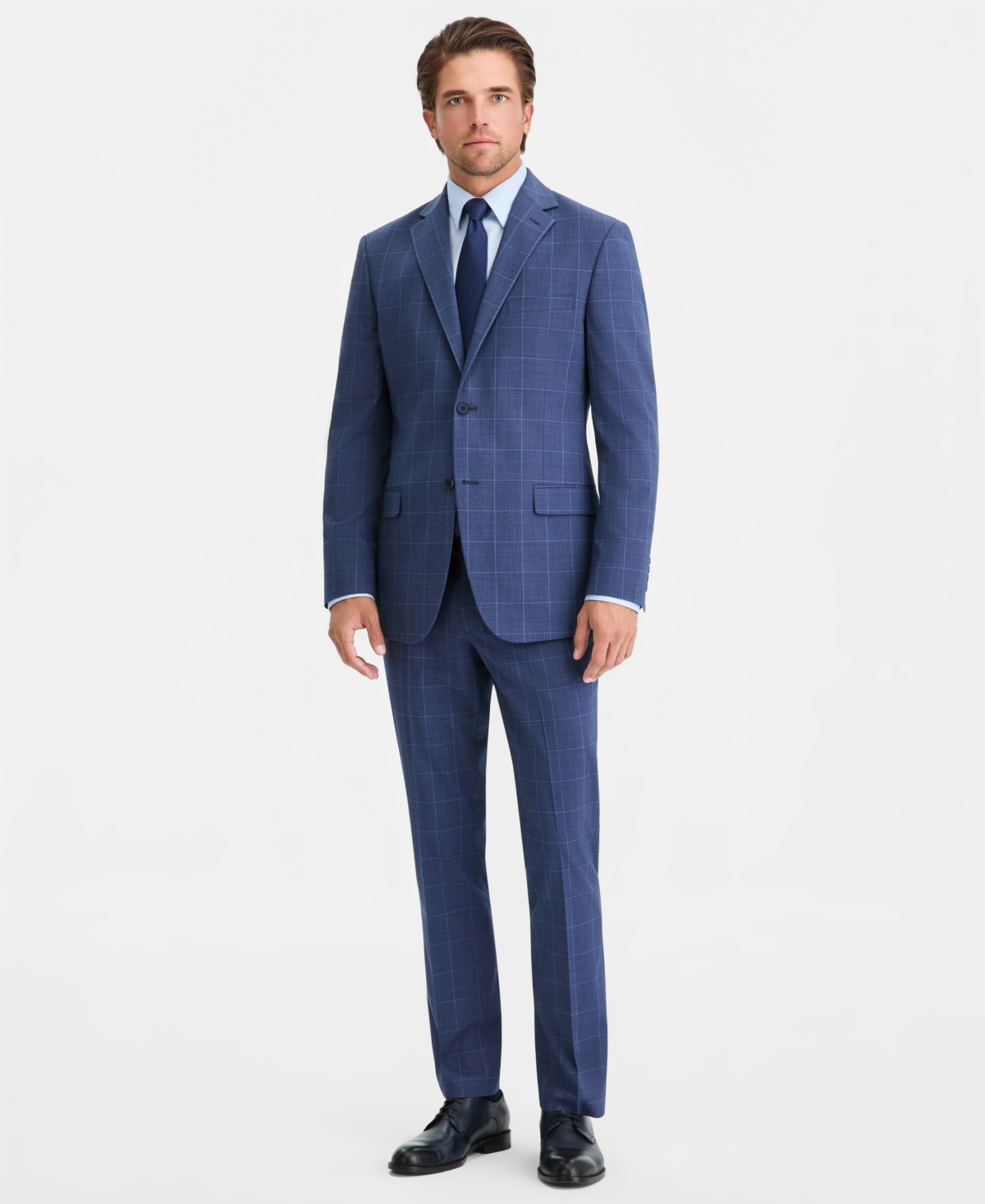 Click here for Dkny Mens Modern-Fit Nested Suit - Navy prices