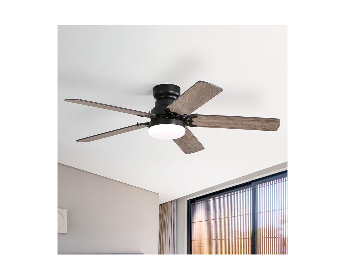 Click here for 42-inch Modern Minimalist Black 5-Blade Ceiling Fa... prices